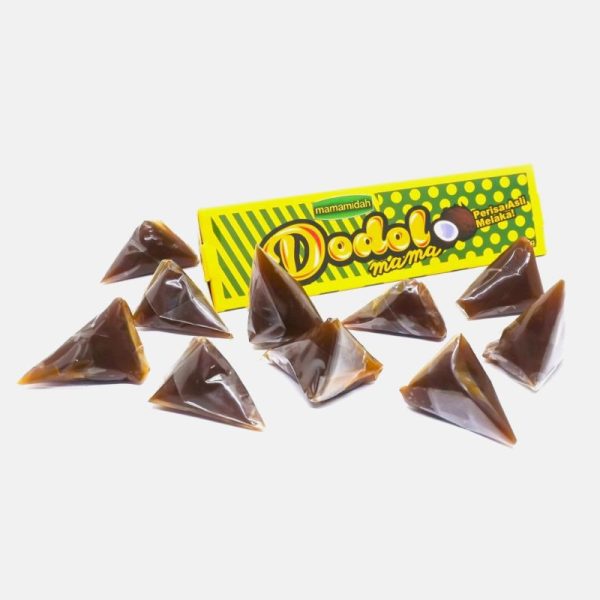 Dodol Original Triangle Long Box - Mamamidah - Authentic Traditional Food